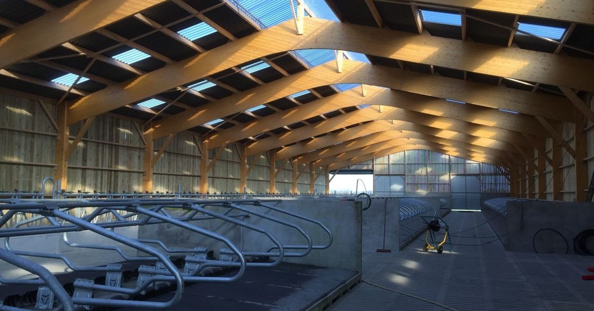 Construction bâtiment agricole Caen- FAUCHEUX CHARPENTE